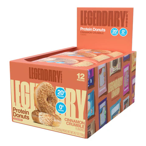 Legendary Foods Protein Donut Box of 12 — Popeyes Supplements Saskatoon