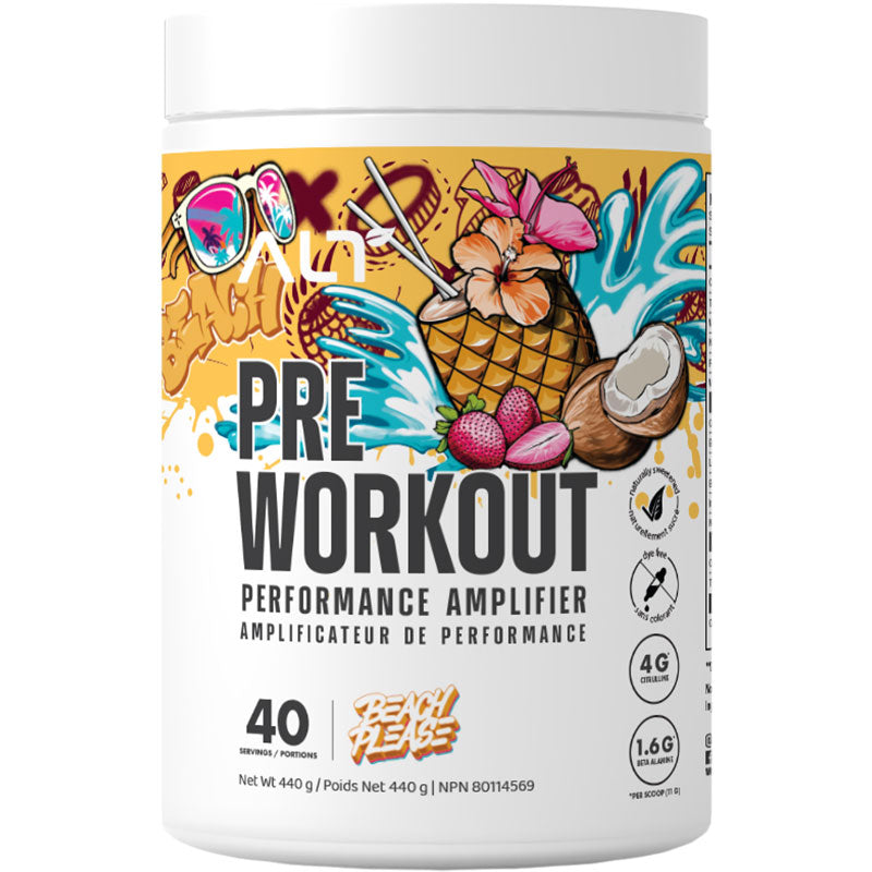 ALT Nutrition Pre Workout 440g — Popeyes Supplements Saskatoon