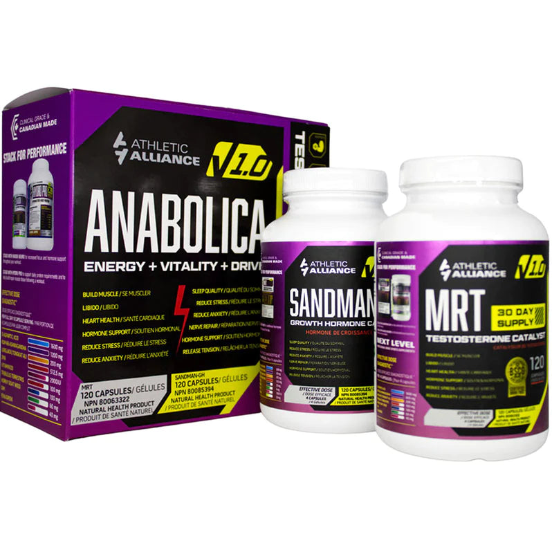 Athletic Alliance Anabolica MRT/Sandman GH Stack — Popeyes Supplements ...