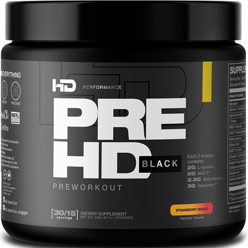 HD Muscle Pre HD Black — Popeyes Supplements Saskatoon